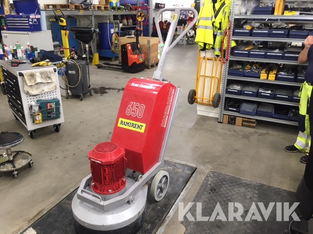 Klaravik Auktioner | Golvslip betong 650 MM Scanmaskin Combiflex 650