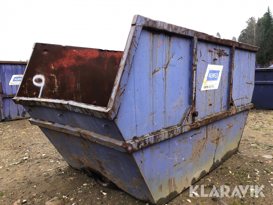 Avfallscontainer 8-10 m3