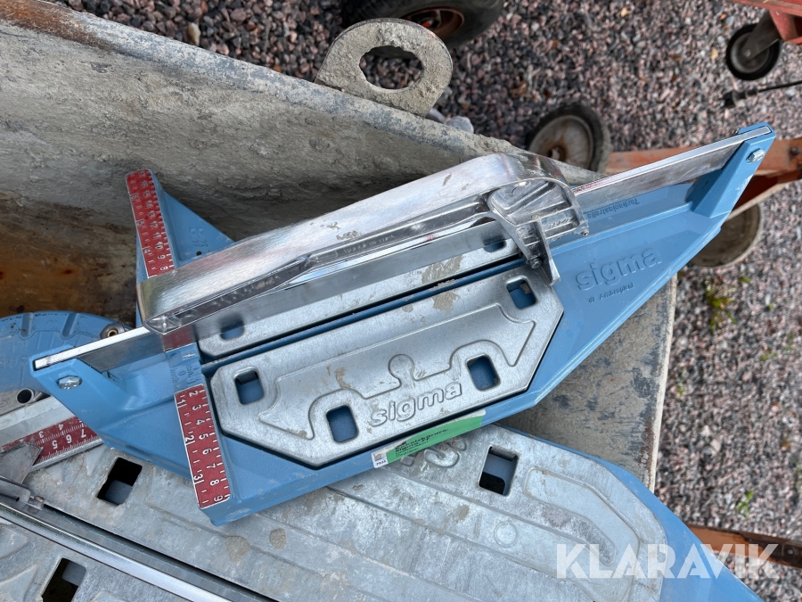 Gipsvagn och murar/betongutrustning, Katrineholm, Klaravik a