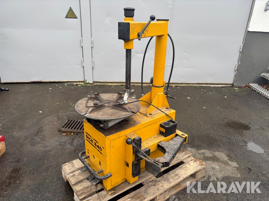 Däckmaskin Sice S40, Norrköping, Klaravik auktioner