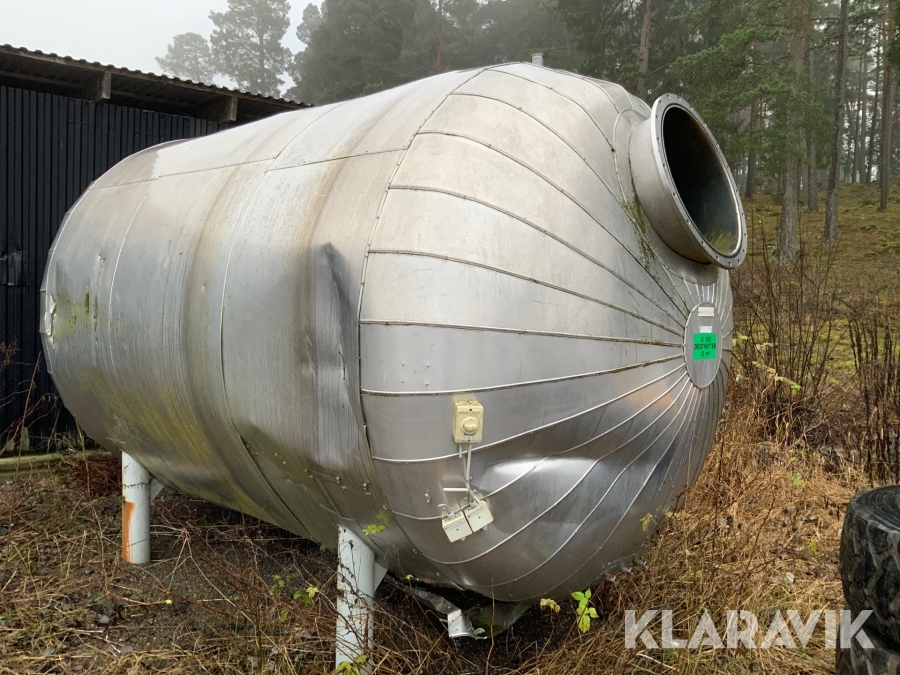 Rostfri tank 12m3, Strängnäs, Klaravik
