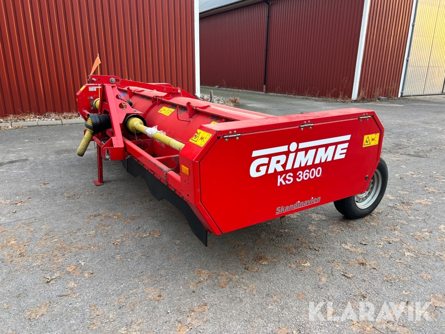 Blastkross Grimme KS 3600, Falkenberg, Klaravik auktioner