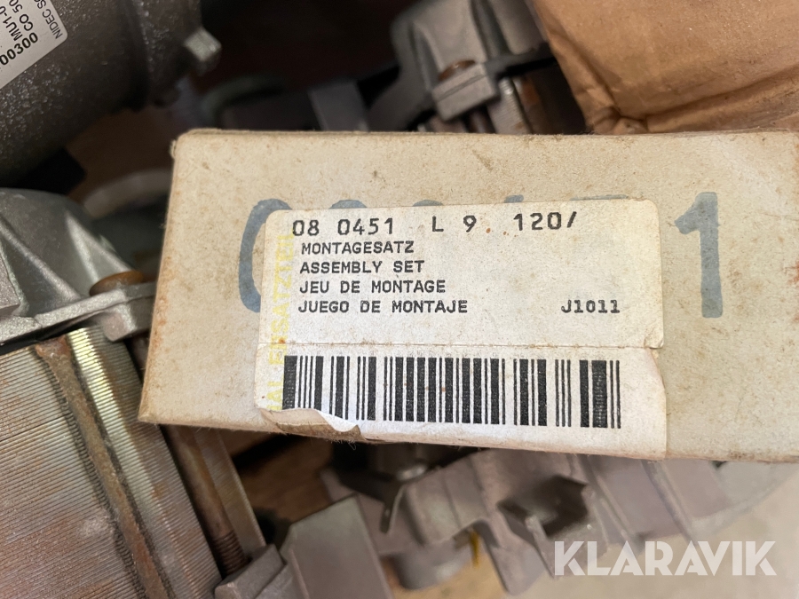 Parti med motorer till tvättmaskin / diskmaskin, Svenljunga