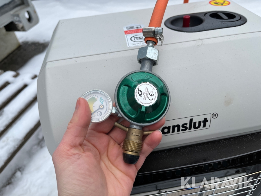 Gasolvärmare Anslut 4,1 kW, Södertälje, Klaravik auktioner