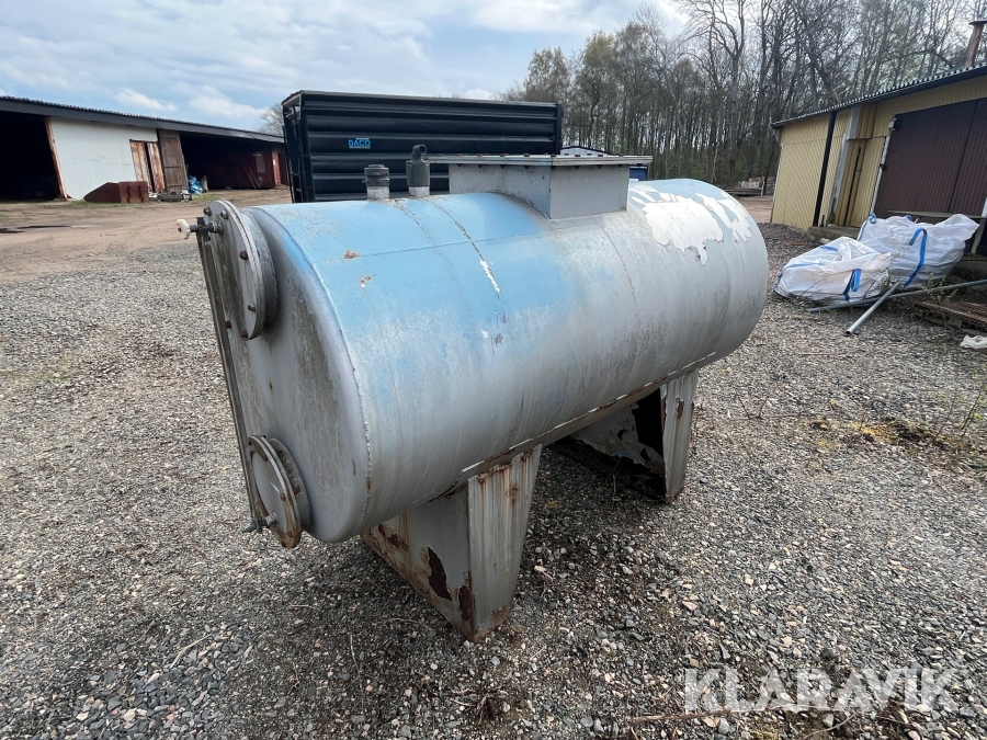 Rostfri tank, Helsingborg, Klaravik auktioner