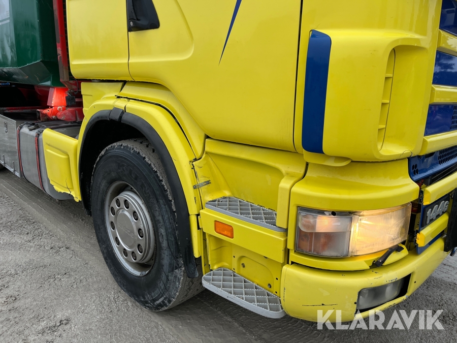 Lastbil Scania R144 6x2 460, Gotland, Klaravik auktioner