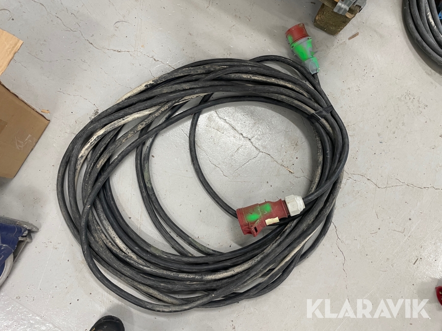 Kabel 32amp 25m, Grums, Klaravik auktioner
