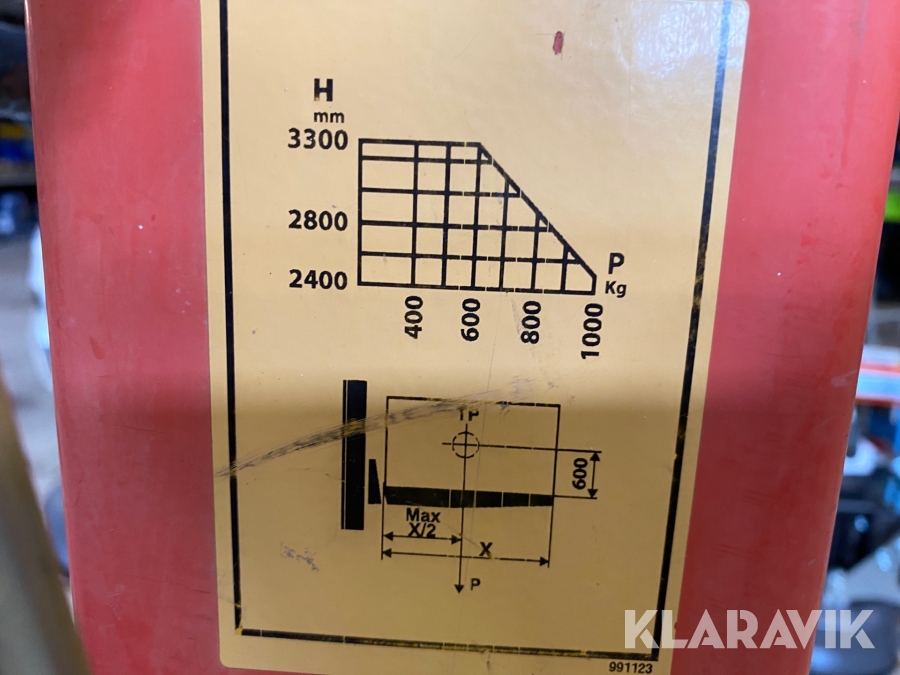 Klaravik Auktioner | Ledstaplare Logiflex Elf 100/3300
