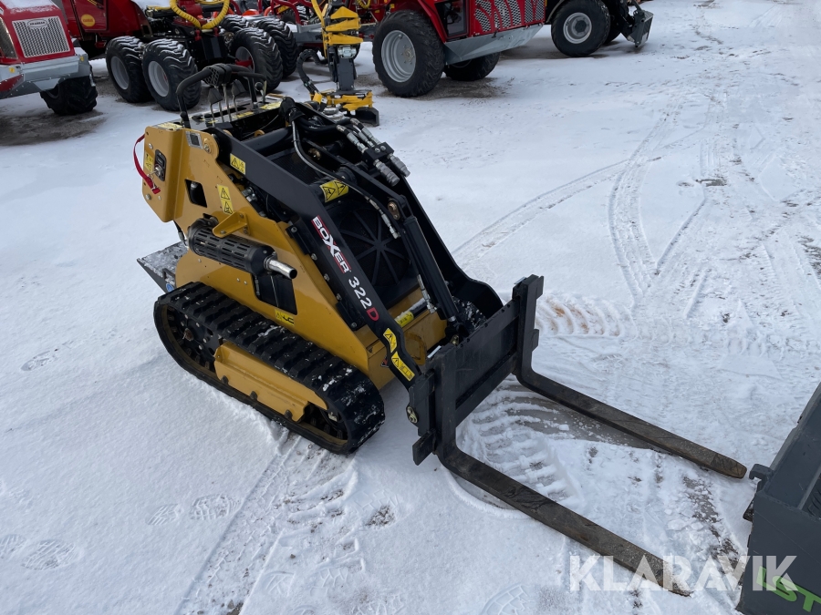 Redskapsbärare Rayco Boxer 322D, Rättvik, Klaravik auktioner