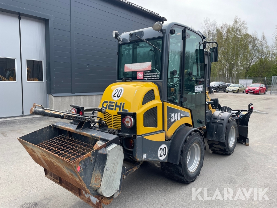 Hjullastare Gehl AL340, Huddinge, Klaravik auktioner