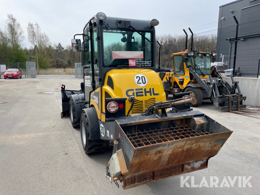 Hjullastare Gehl AL340, Huddinge, Klaravik auktioner