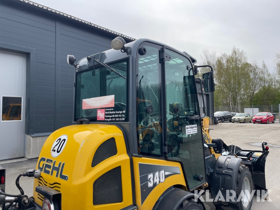 Hjullastare Gehl AL340, Huddinge, Klaravik auktioner