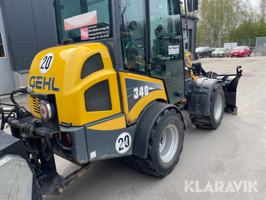 Hjullastare Gehl AL340, Huddinge, Klaravik auktioner