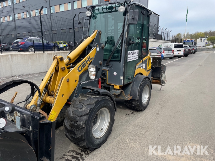 Hjullastare Gehl AL340, Huddinge, Klaravik auktioner