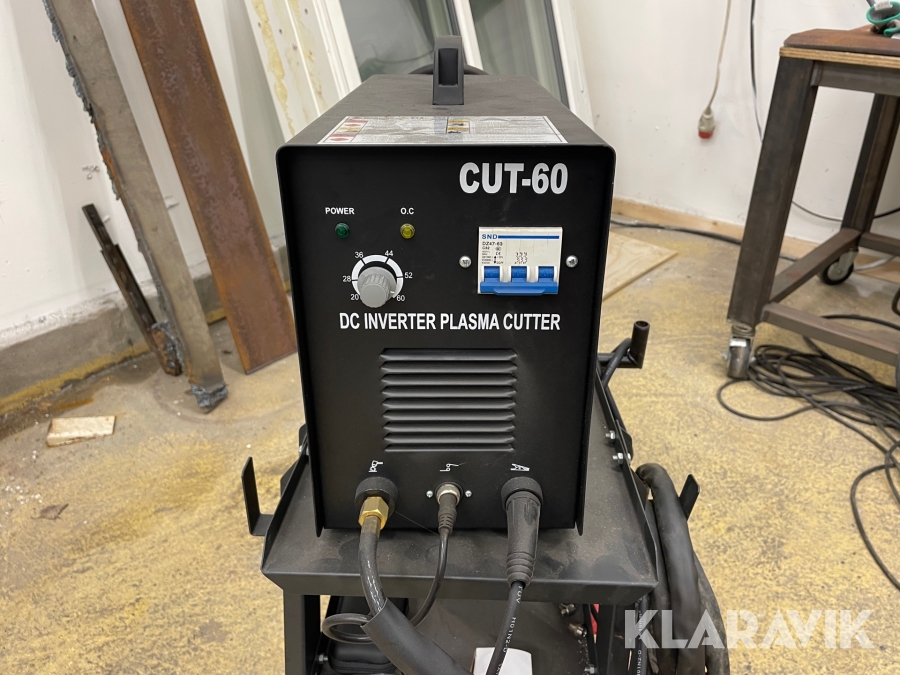 Plasmaskärare Cut-60, Uddevalla, Klaravik auktioner