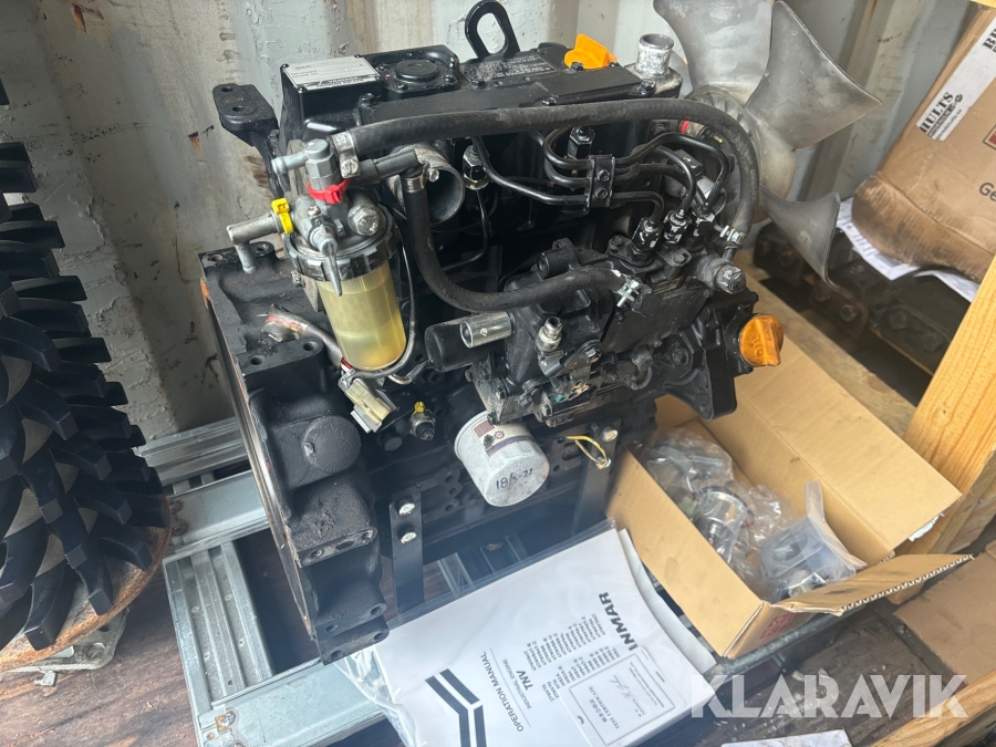 Motor Yanmar 3TNV76-SNS, Falkenberg, Klaravik auktioner