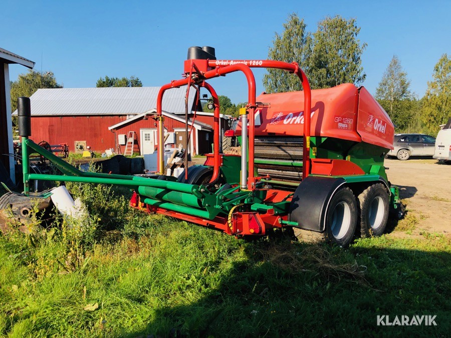 Rundbalspress Orkel GP 1260