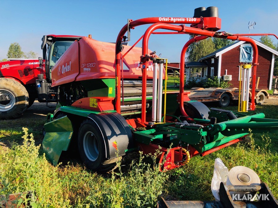 Rundbalspress Orkel GP 1260