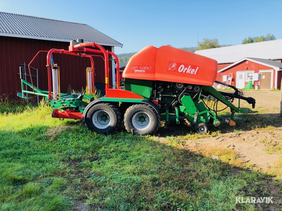 Rundbalspress Orkel GP 1260