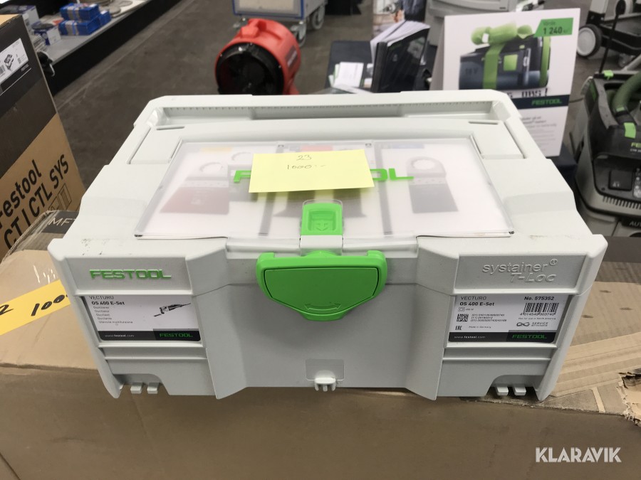 Klaravik Auktioner | Multimaskin Festool OS 400 E-Set oanvänd
