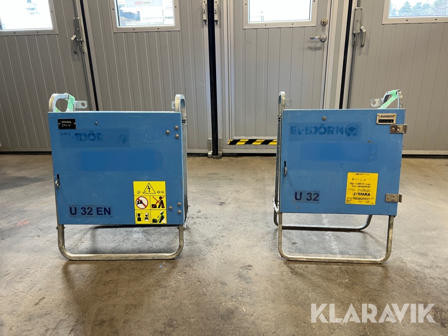 Undercentraler El-Björn U32, Svalöv, Klaravik auktioner