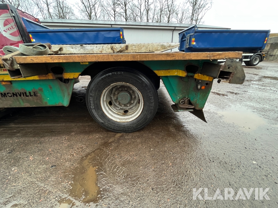 Maskintrailer/Trombontrailer Faymonville STN-3A, Klippan, K