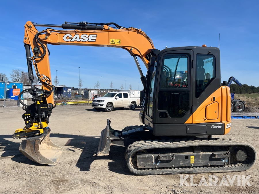 Grävmaskin Case CX85D, Åtvidaberg, Klaravik auktioner