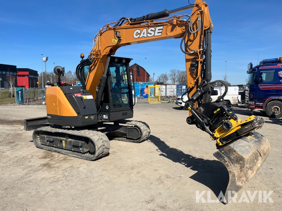 Grävmaskin Case CX85D, Åtvidaberg, Klaravik auktioner