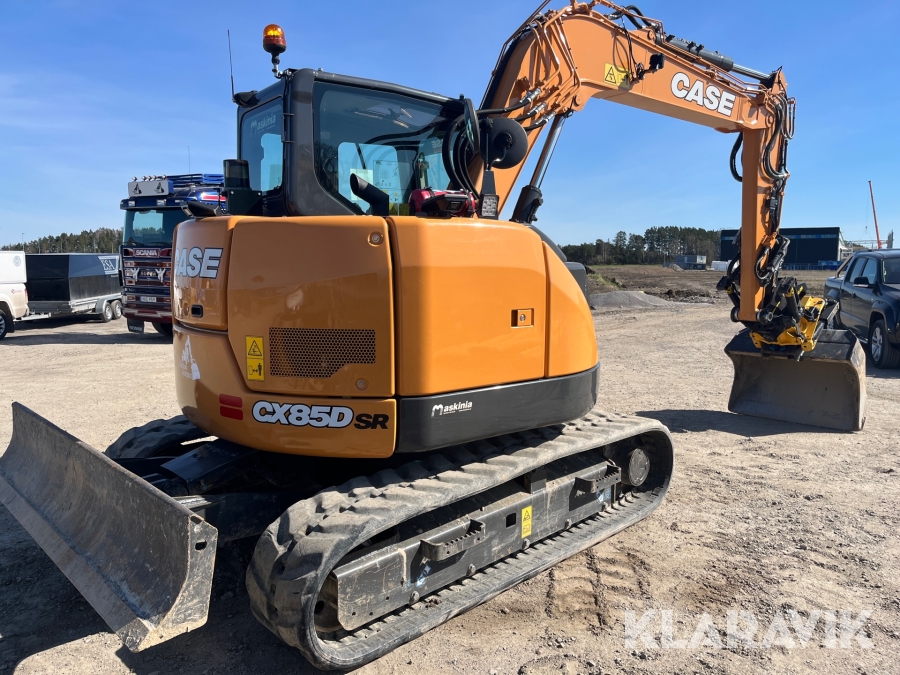 Grävmaskin Case CX85D, Åtvidaberg, Klaravik auktioner