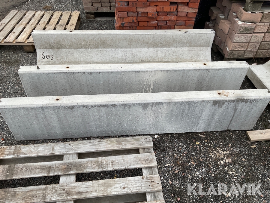 Kantelement Vinninga Cement 2000x400x100, Trelleborg, Klarav