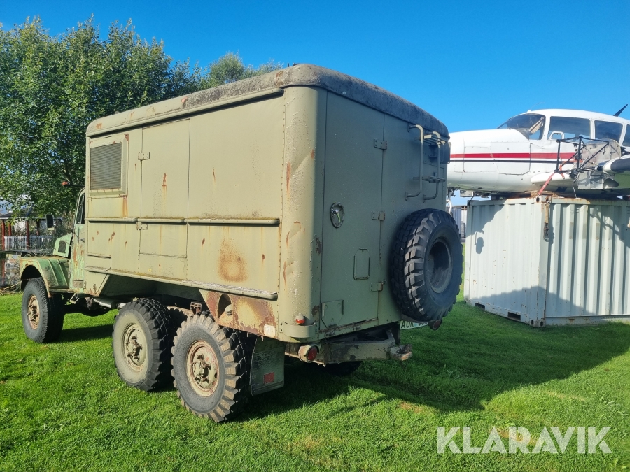 Militärlastbil 6x6 Volvo L 22041, Ödeshög, Klaravik auktione