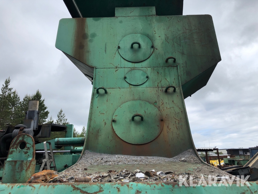 Fragmenteringsmaskin Hammarkvarn Drake 2000