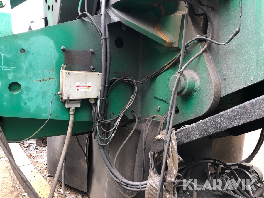 Fragmenteringsmaskin Hammarkvarn Drake 2000