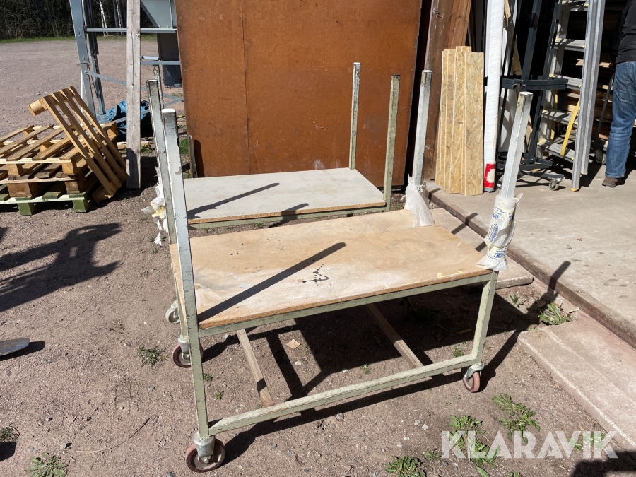 Materialvagn, Kalmar, Klaravik auktioner