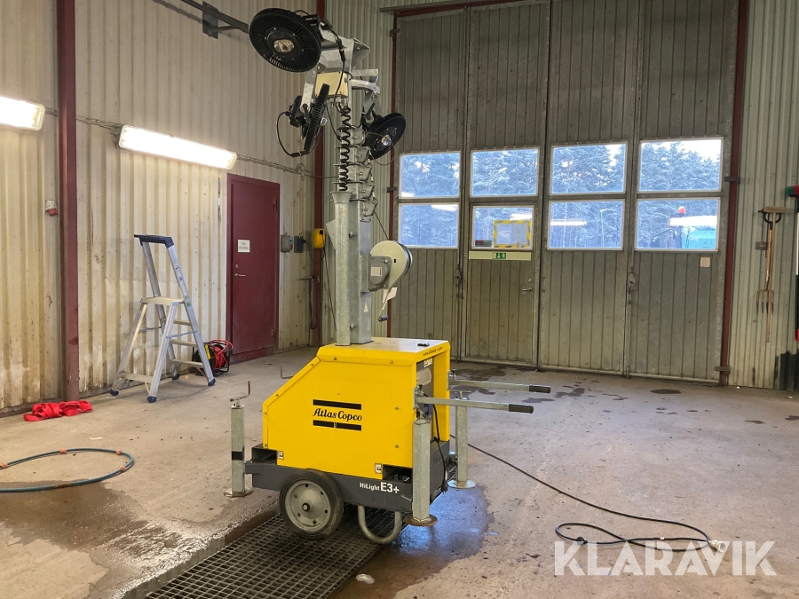 Belysningsmast Atlas Copco Hilight E3+, Jönköping, Klaravik