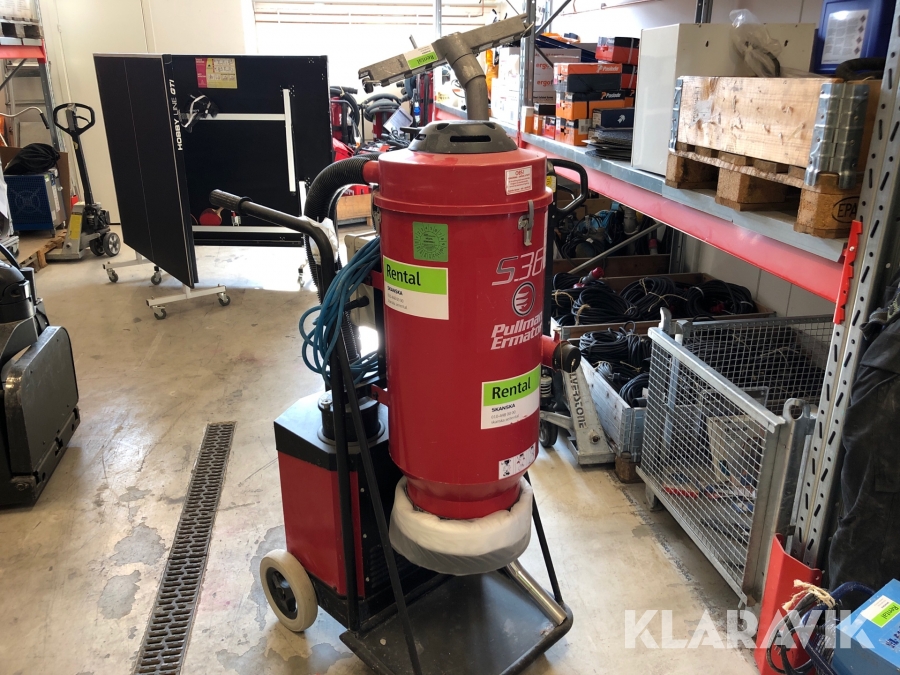 Klaravik Auktioner | Stoftavskiljare Pullman ermator S36