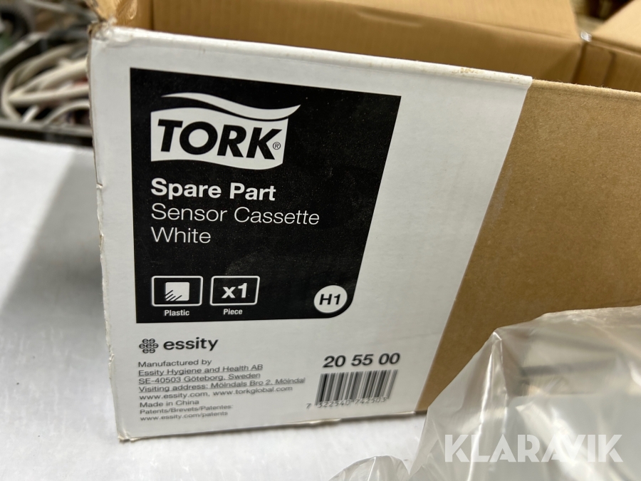 Sensor cassette Tork White, Göteborg, Klaravik auktioner