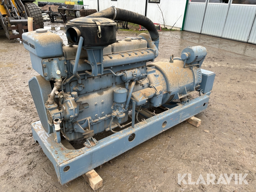 Dieselgenerator ASEA/Scania, Sjöbo, Klaravik auktioner