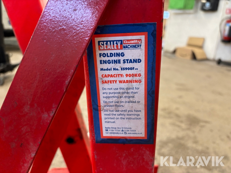 Motorstativ Sealey ES900F, Täby, Klaravik auktioner