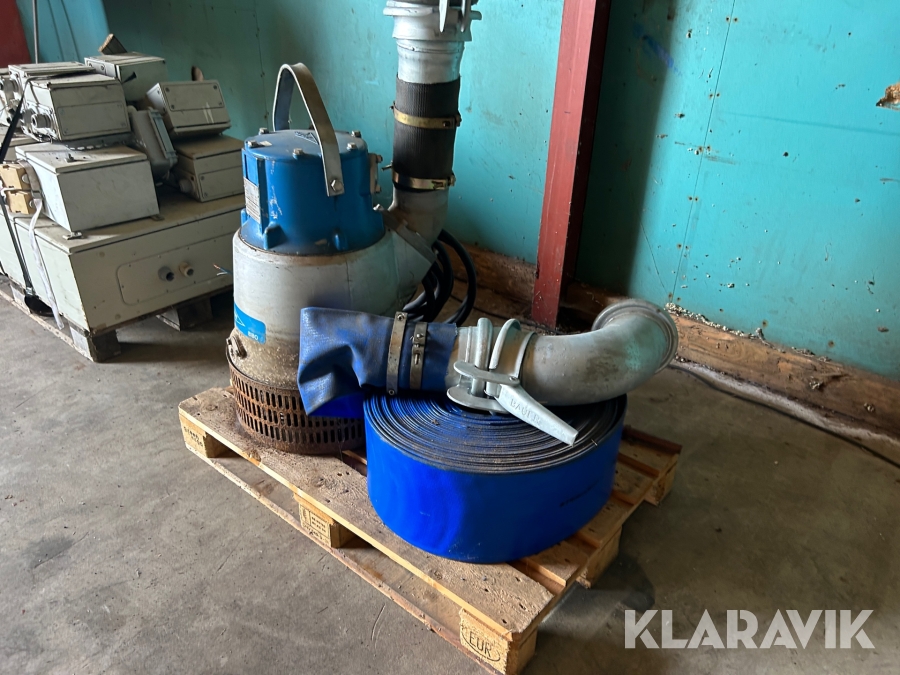 Dränkbarpump Flygt BIBO 6", Falkenberg, Klaravik auktioner