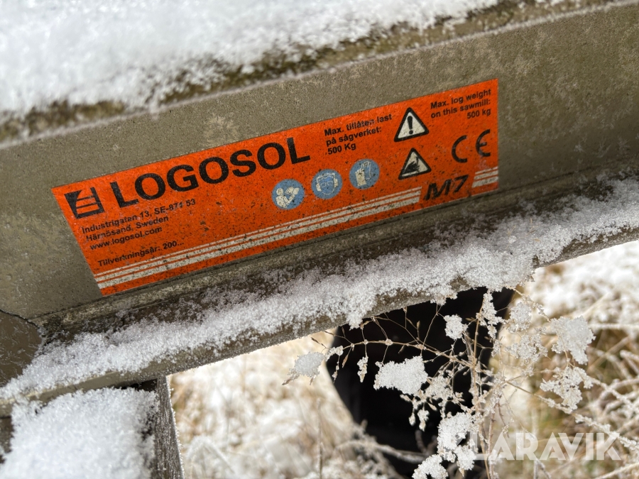 Sågverk Logosol M7 / E5000, Karlsborg, Klaravik auktioner
