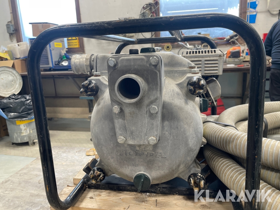 Slampump Honda WT20X, Svalöv, Klaravik auktioner