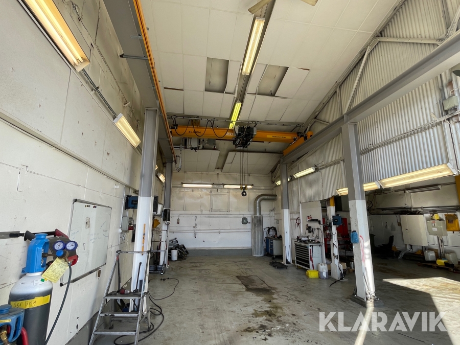 Traverskran radiostyrd Konecranes 31-5954, Knivsta, Klaravik