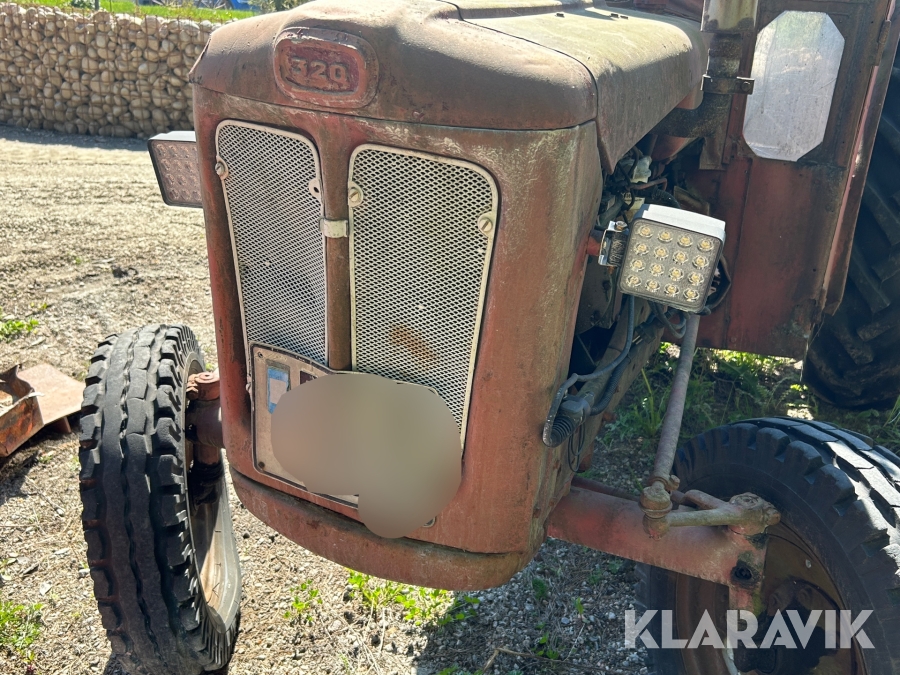 Traktor Volvo BM 320 Buster, Lilla Edet, Klaravik auktioner