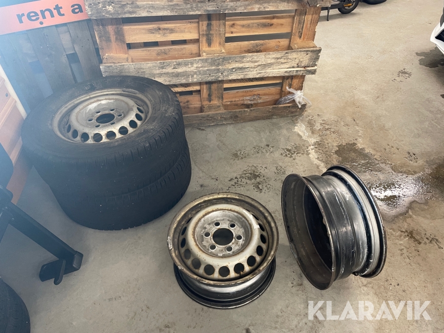 Fälgar till Mercedes-Benz sprinter 4st