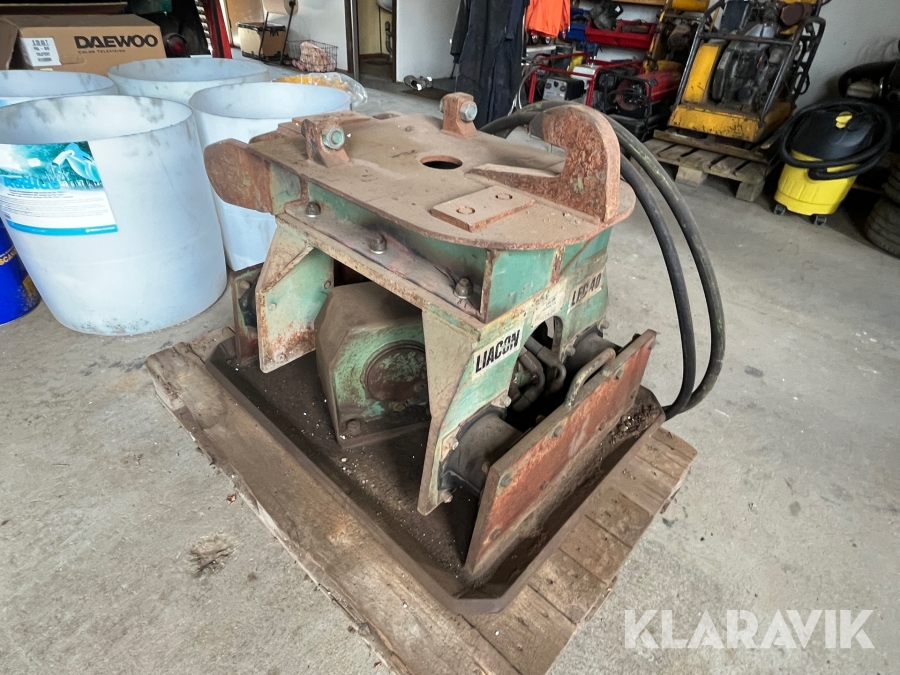Hydraulisk markvibrator Liacon LEV40, Perstorp, Klaravik auk