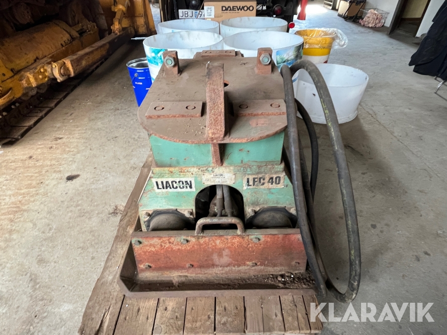 Hydraulisk markvibrator Liacon LEV40, Perstorp, Klaravik auk