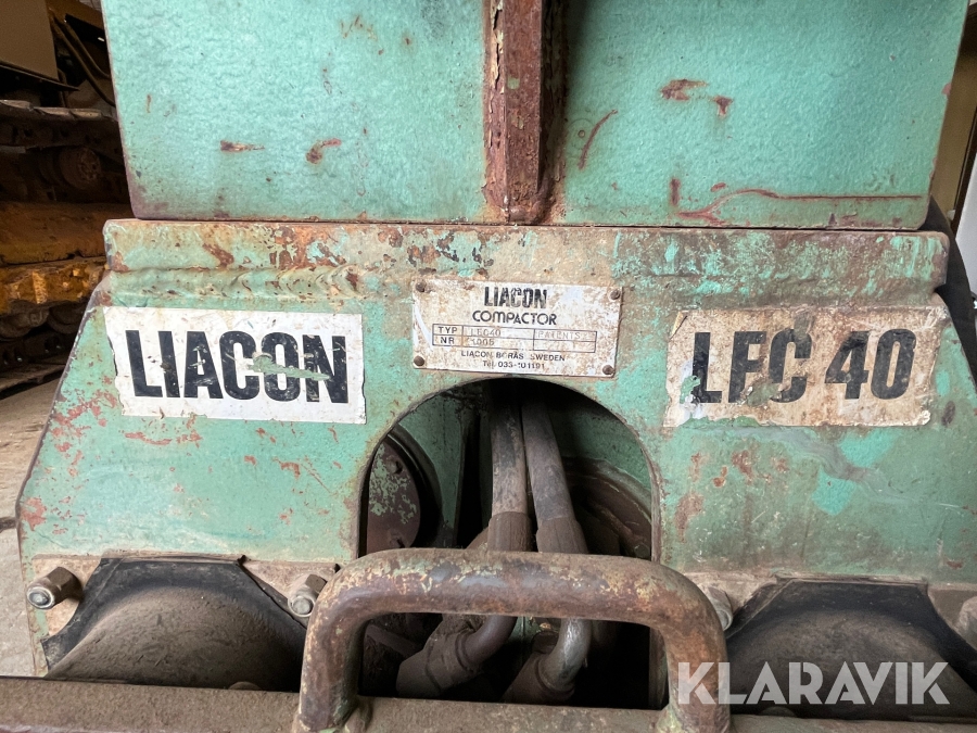 Hydraulisk markvibrator Liacon LEV40, Perstorp, Klaravik auk