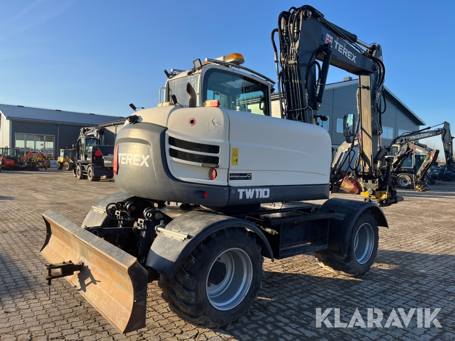 Grävmaskin Terex TW110, Staffanstorp, Klaravik auktioner