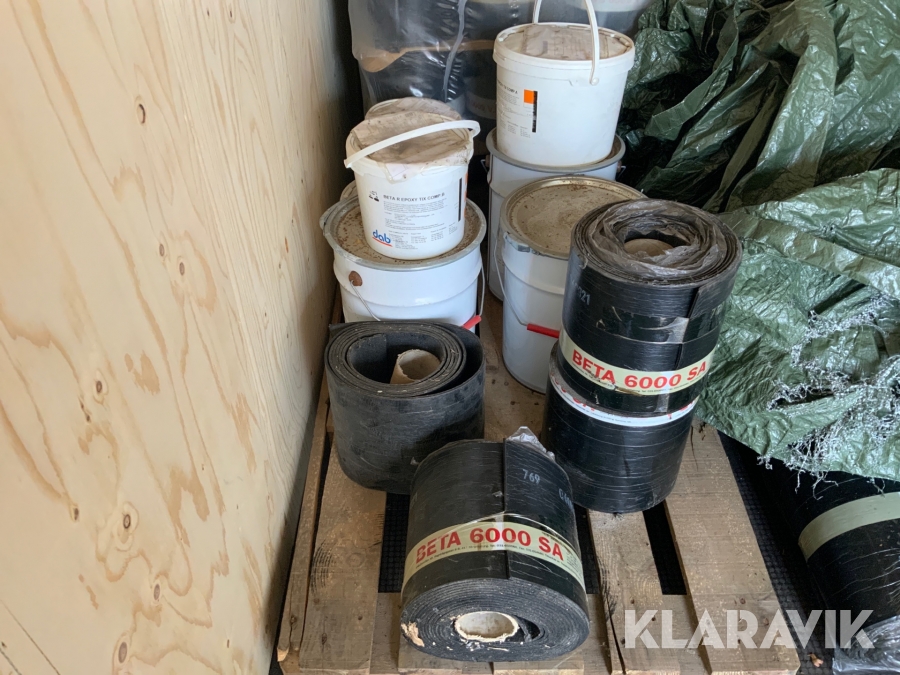 1 pall med div. material